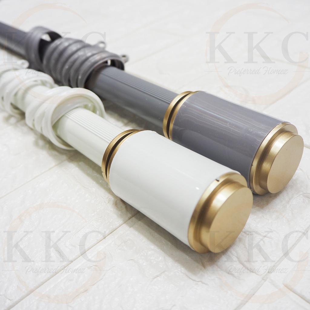 KKC RUBY SINGLE Aluminium Curtain Rod/Kayu Langsir /Rod Langsir ...