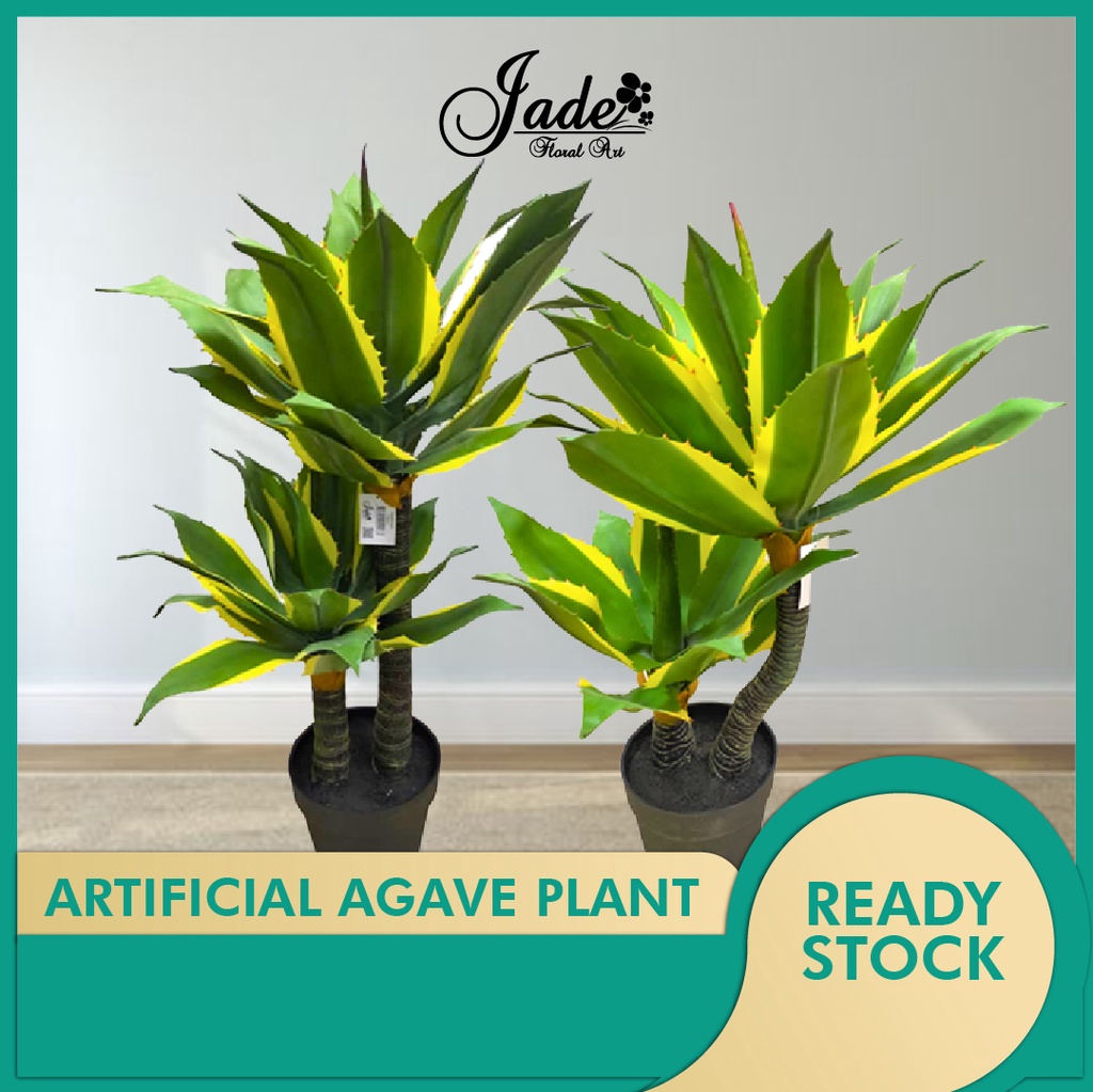 PROMOSI READY STOCK PREMIUM POKOK HIASAN / POKOK AGAVE / ARTIFICIAL ...