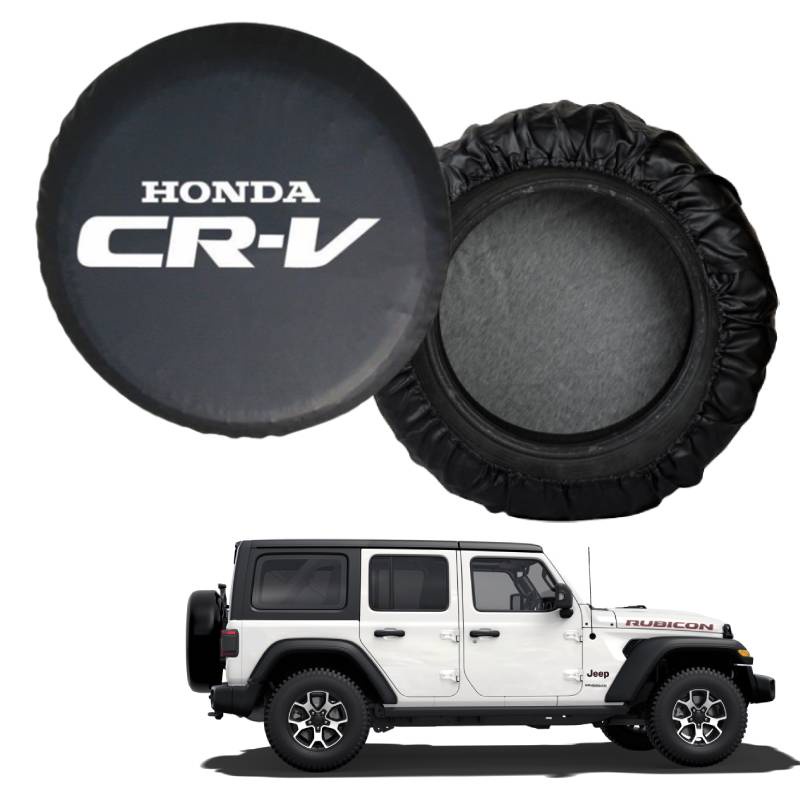 Faux Leather High-quality Tire Cover Protects And Enhances Your Spare ...