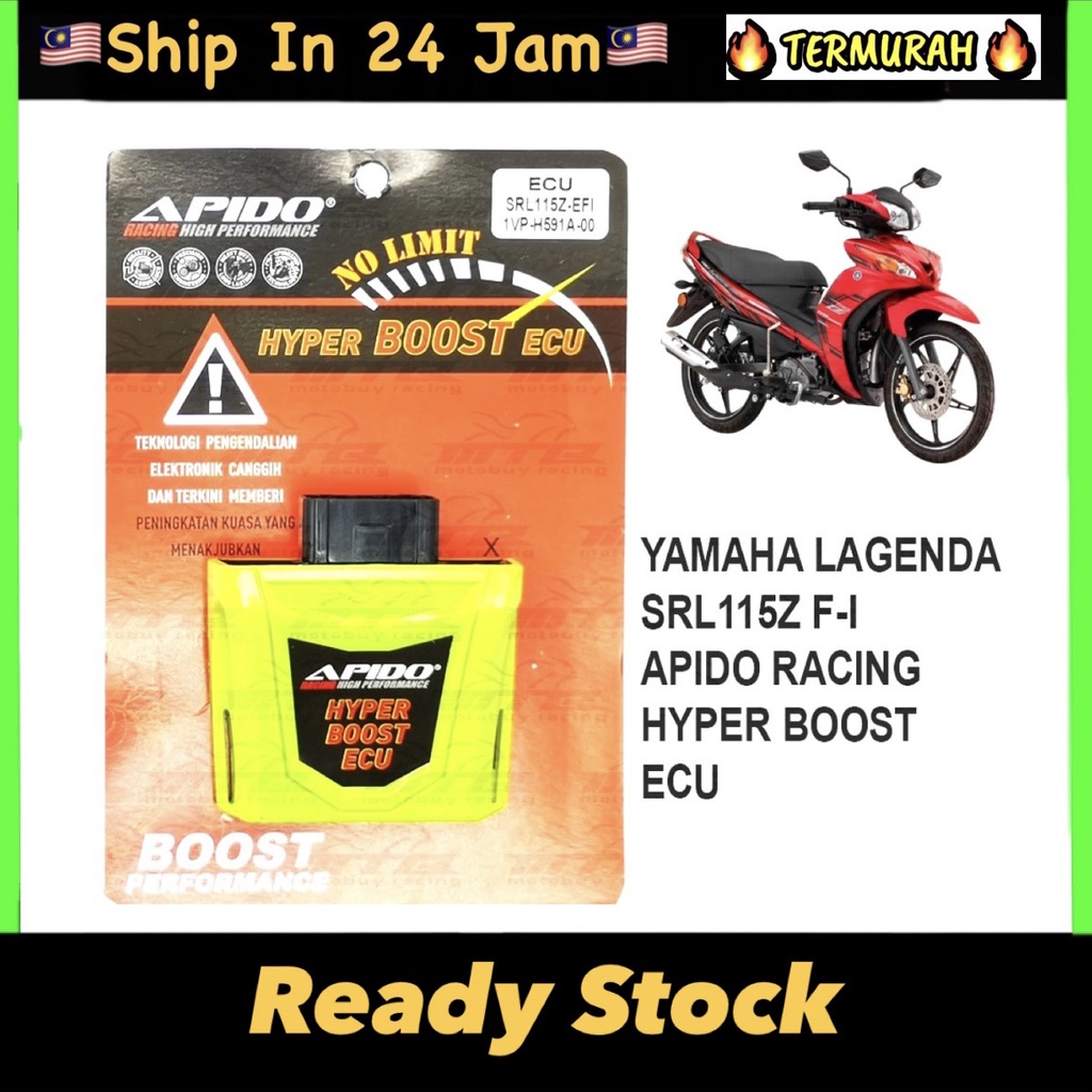 SRL115 Fi Lagenda 115 Fi Racing ECU PNP No Dyno No Cut OFF YAMAHA HYPER ...