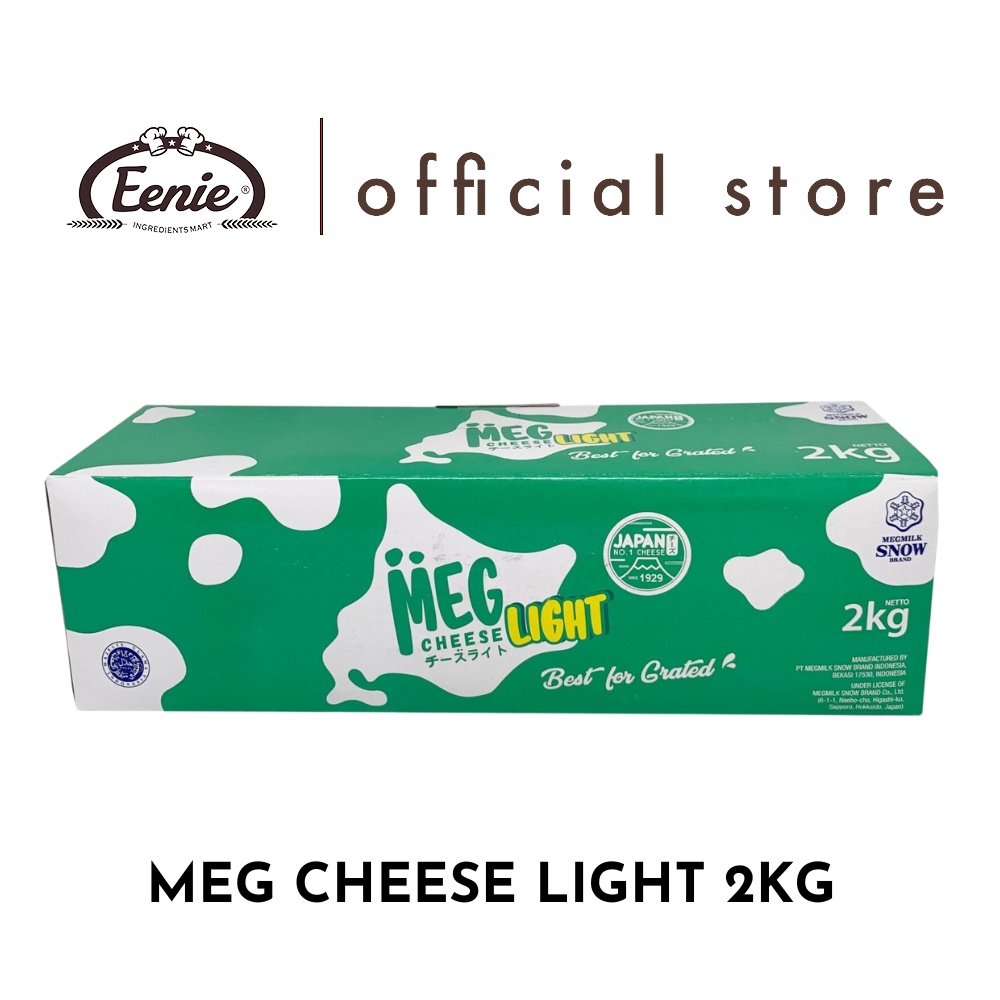 MEG CHEDDAR CHEESE LIGHT 2KG | HALAL | CHEDDAR CHEESE | Shopee Malaysia