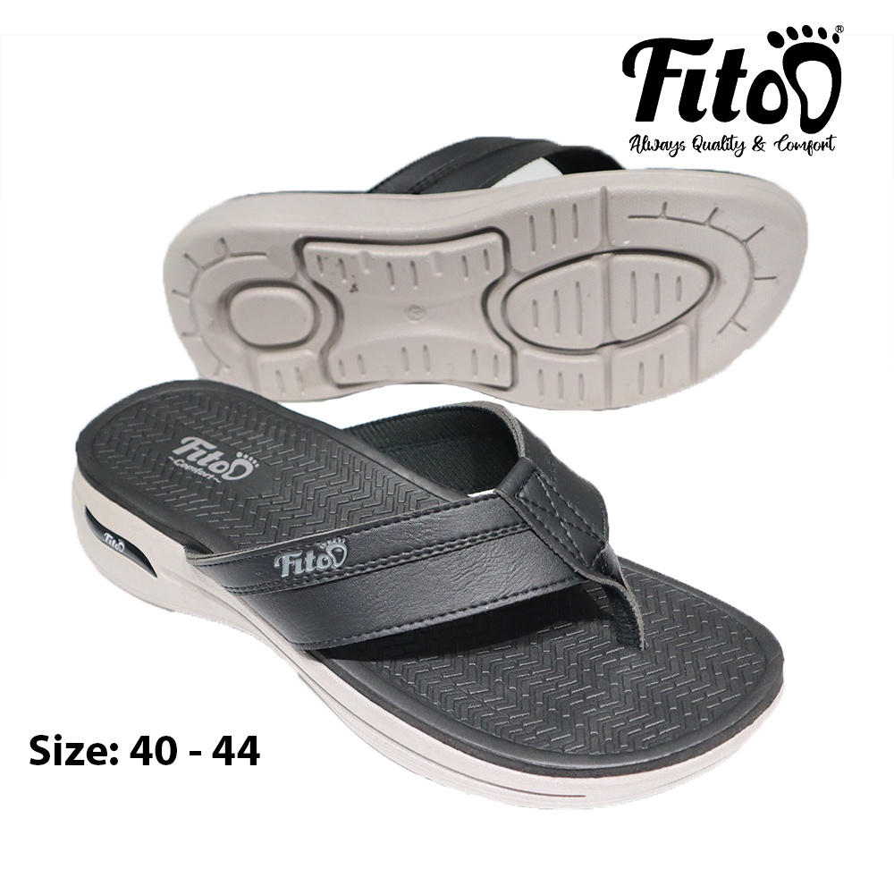 FITOO RelaxSteps Men CASUAL Slipper Kusat Lelaki FITOO HS9169 | Shopee ...