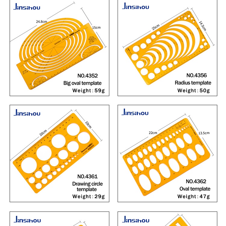 Angel Mark Architect Multi Purpose Drawing Template Set House Plan ...