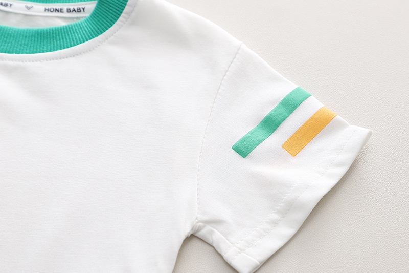 New Summer Baby Girl Clothes Children Clothing Boys Cartoon Dinosaur T-Shirt Overalls 2Pcs/Set ...