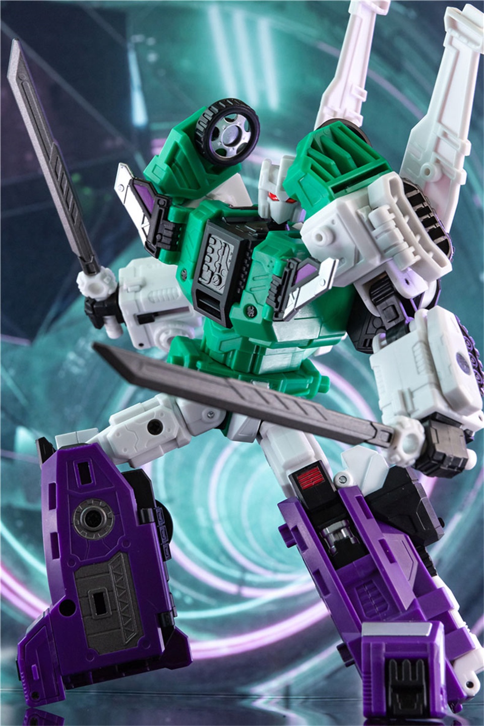 NEW JINBAO Transformation SIXSHOT Ninja Sixth-Order Six Forms Warrior ...
