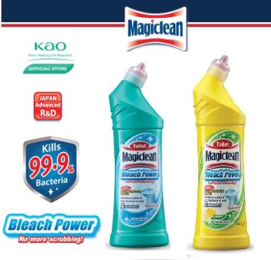 KAO Magiclean Toilet Bleach 500ml (Regular / Lemon) | Shopee Malaysia