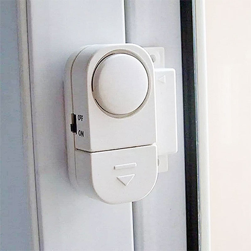 Super Loud Wireless Magnetic Sensor Window Door Entry Alarm Self ...