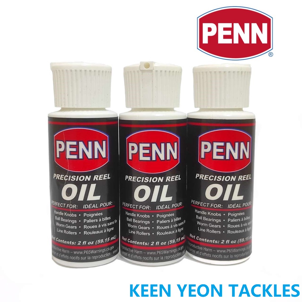 PENN PRECISION REEL OIL /ANGLER PACK (REEL OIL & GREASE) | Shopee Malaysia