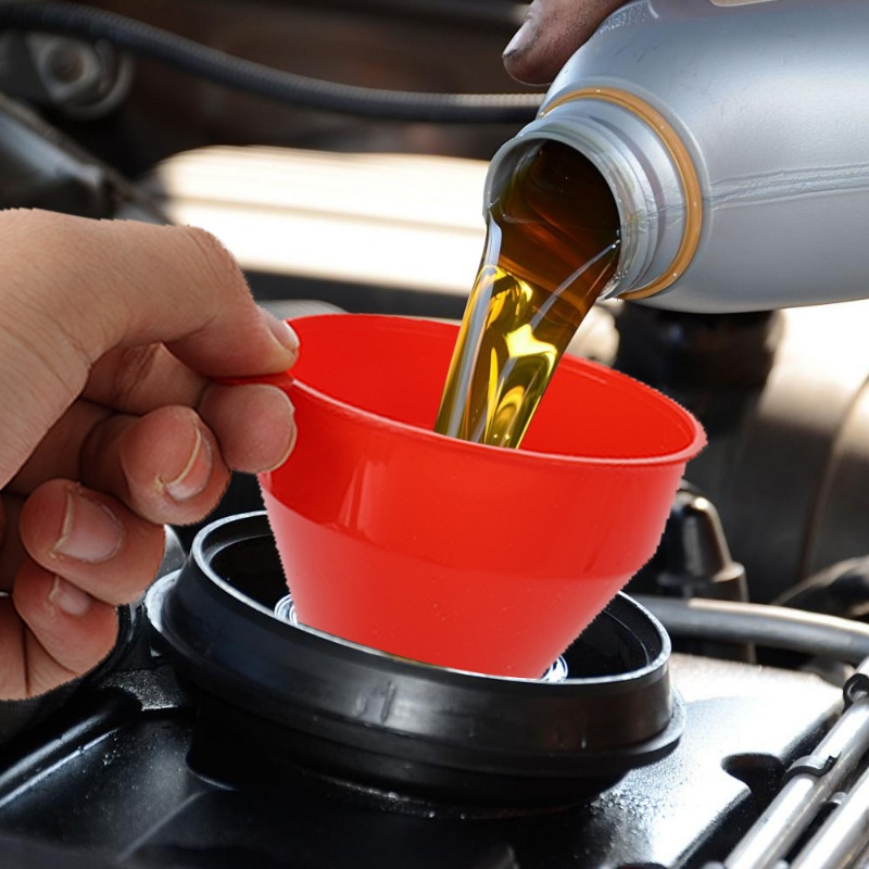 Car Refueling Funnel Telescopic Extended Pipe Funnel Detachable Hose ...