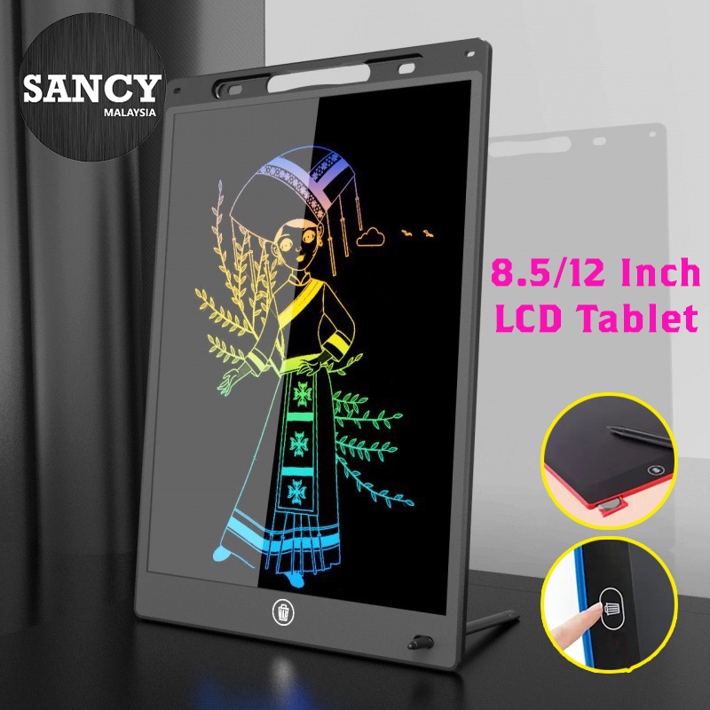 SANCY 8.5Inch/12Inch LCD Handwriting Educational Electronic Tablet Fun ...