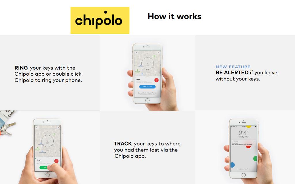 Chipolo ONE Spot Black - Tracker For keys, backpack, bag | Shopee Malaysia