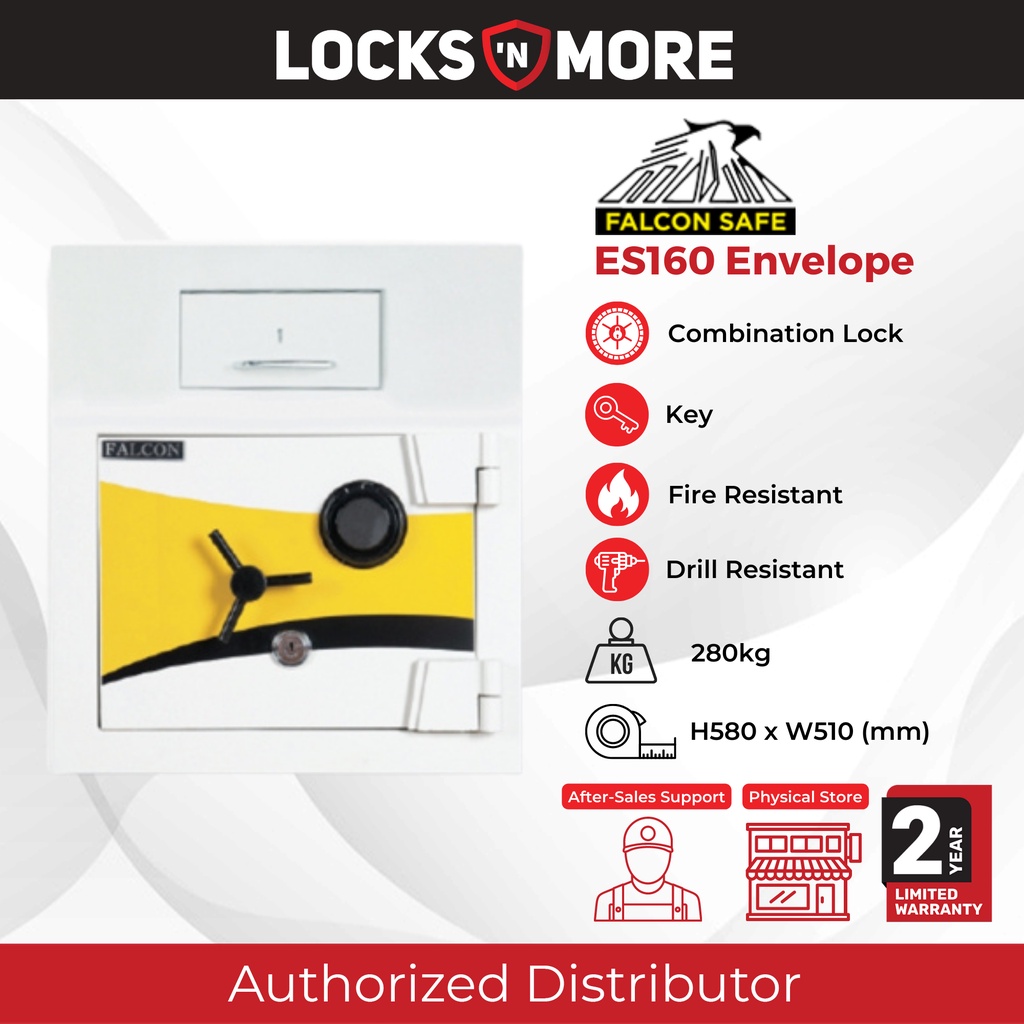 Falcon Safe Falcon ES160 Envelope Safe | Shopee Malaysia