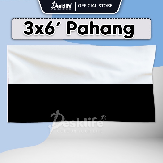 Desklife 2x4/2x8/3x6 Bendera Malaysia Merdeka Jalur Gemilang Flag Polyester Bendera Pahang ...