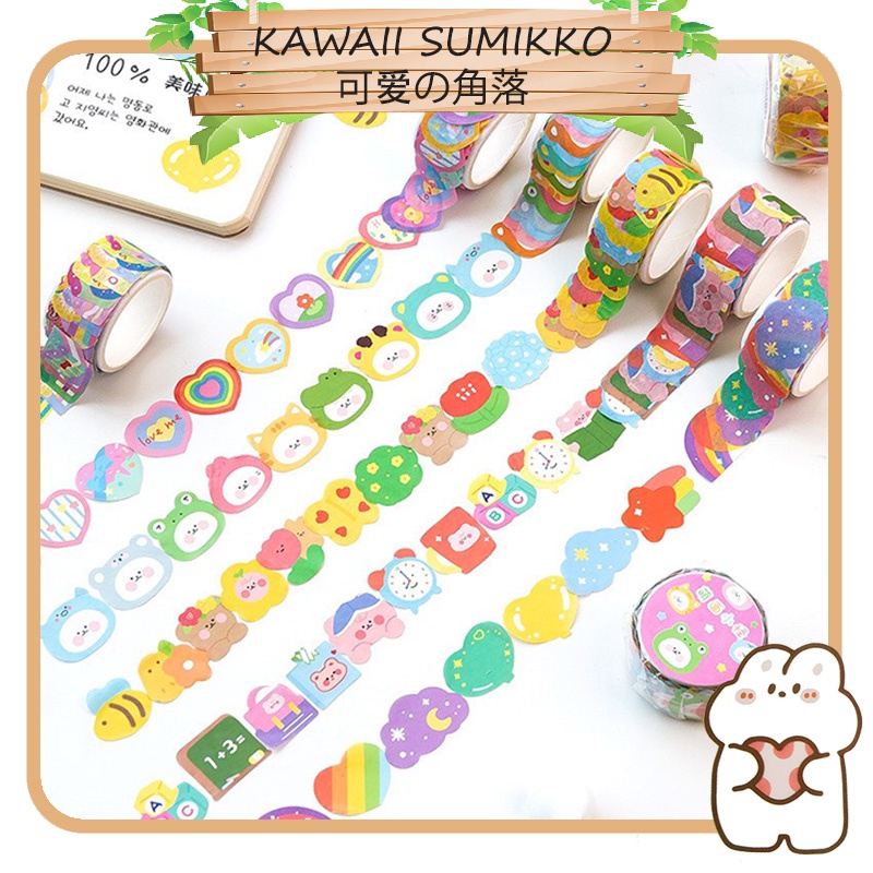 KAWAII SUMIKKO Setika Setiker Comel Kartun Cute Borderless Series ...