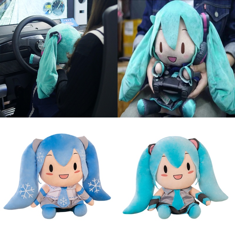 Anime Kawaii Hatsune Miku Plush Doll Japan Anime Toy Cute Plushie Fans ...