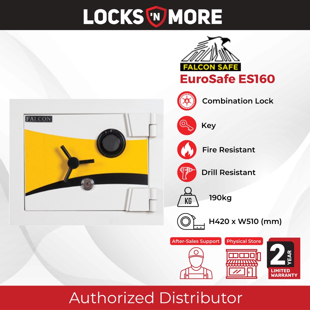 Falcon Safe EuroSafe ES160 | Shopee Malaysia