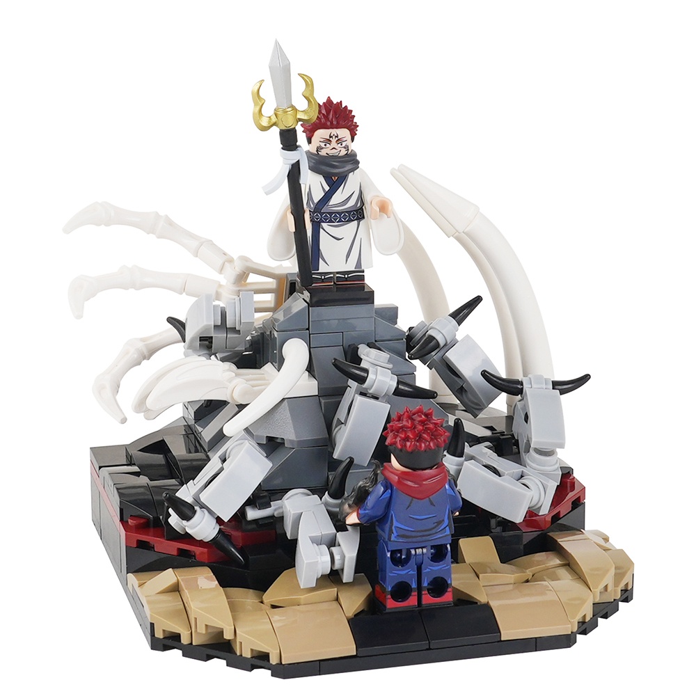 MOOXI Compatible With LEGO Creative Jujutsu Kaisen Ryomen Sukuna 3D ...