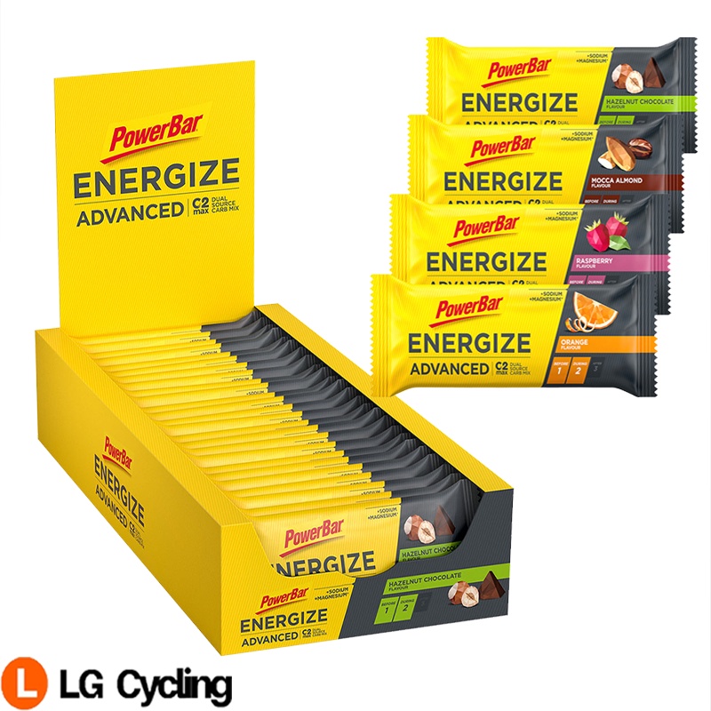 Powerbar Energize Advanced Bar Riegel 55g Carbohydrate Bar Bike Basikal ...