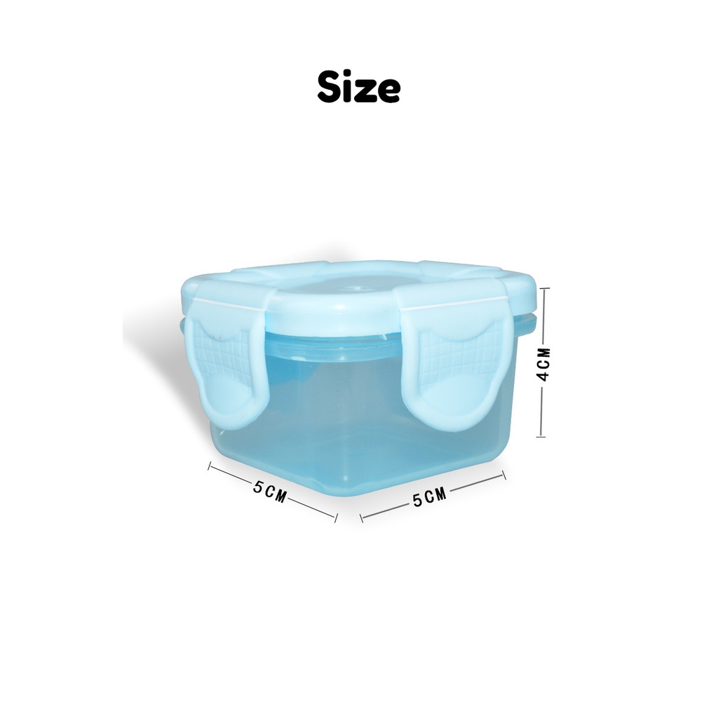 Realeos 60ML Baby Food Box Baby Food Container Milk Powder Storage Cups ...