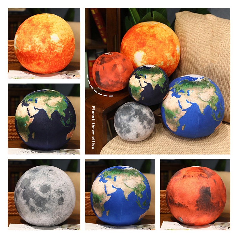 Planetary Plush Toys Solar System Planet Plush Toy Simulation Earth ...
