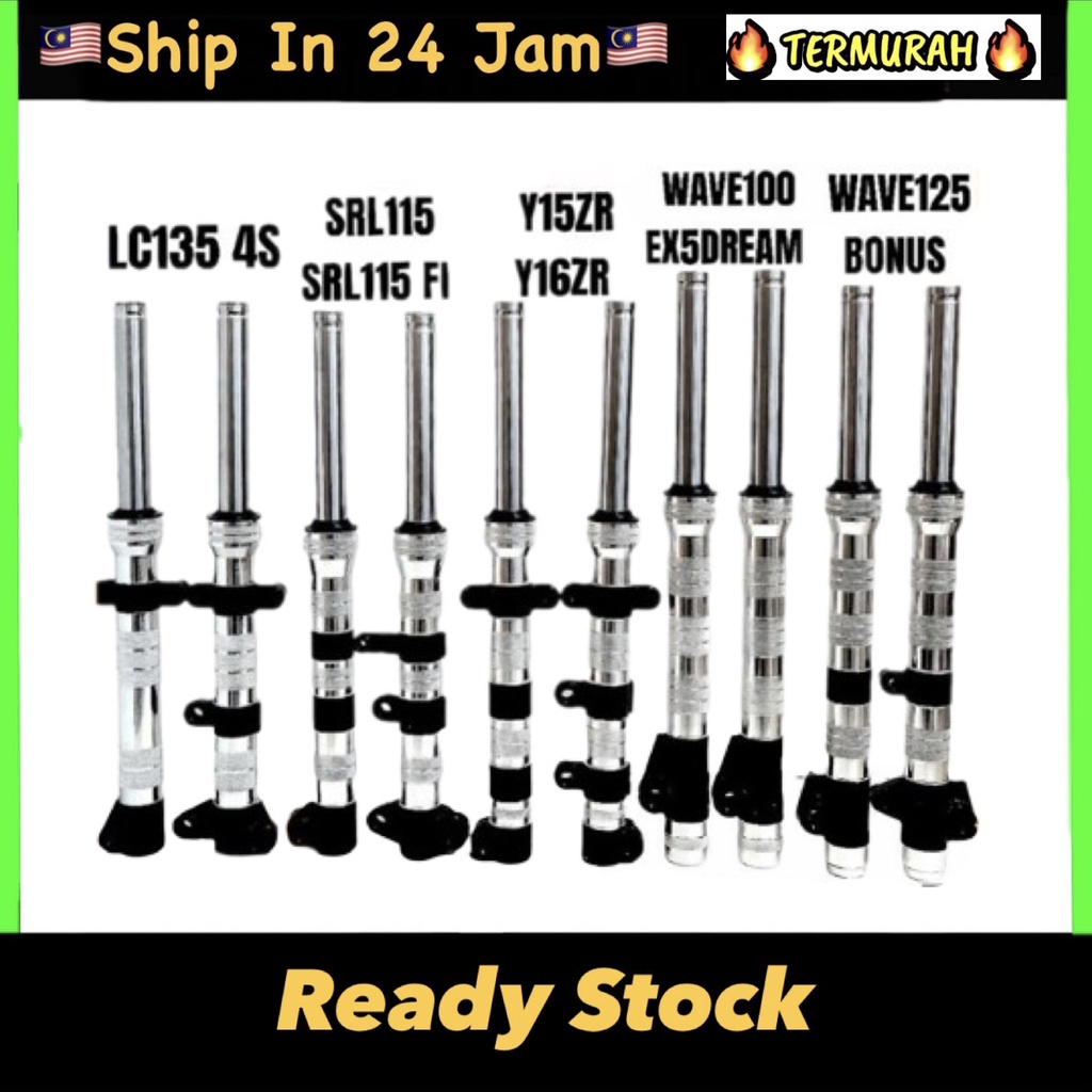 CNC FORK LAY Y15ZR V1 V2 Rs150 Y16 LC135 4S 5S ES SRL115 WAVE125 ...