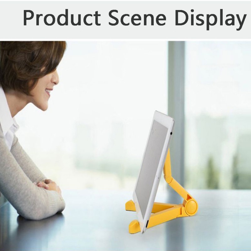 Adjustable Desktop Laptop Heat Base Elevated Fixing Frame / Folding Triangle Tablet Stand / 3C ...