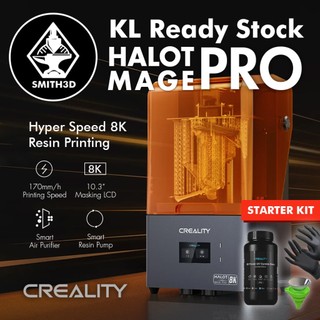 [NEW ARRIVAL] Creality Halot Mage Pro Hyper Speed 170mm/h high 8K Resin ...