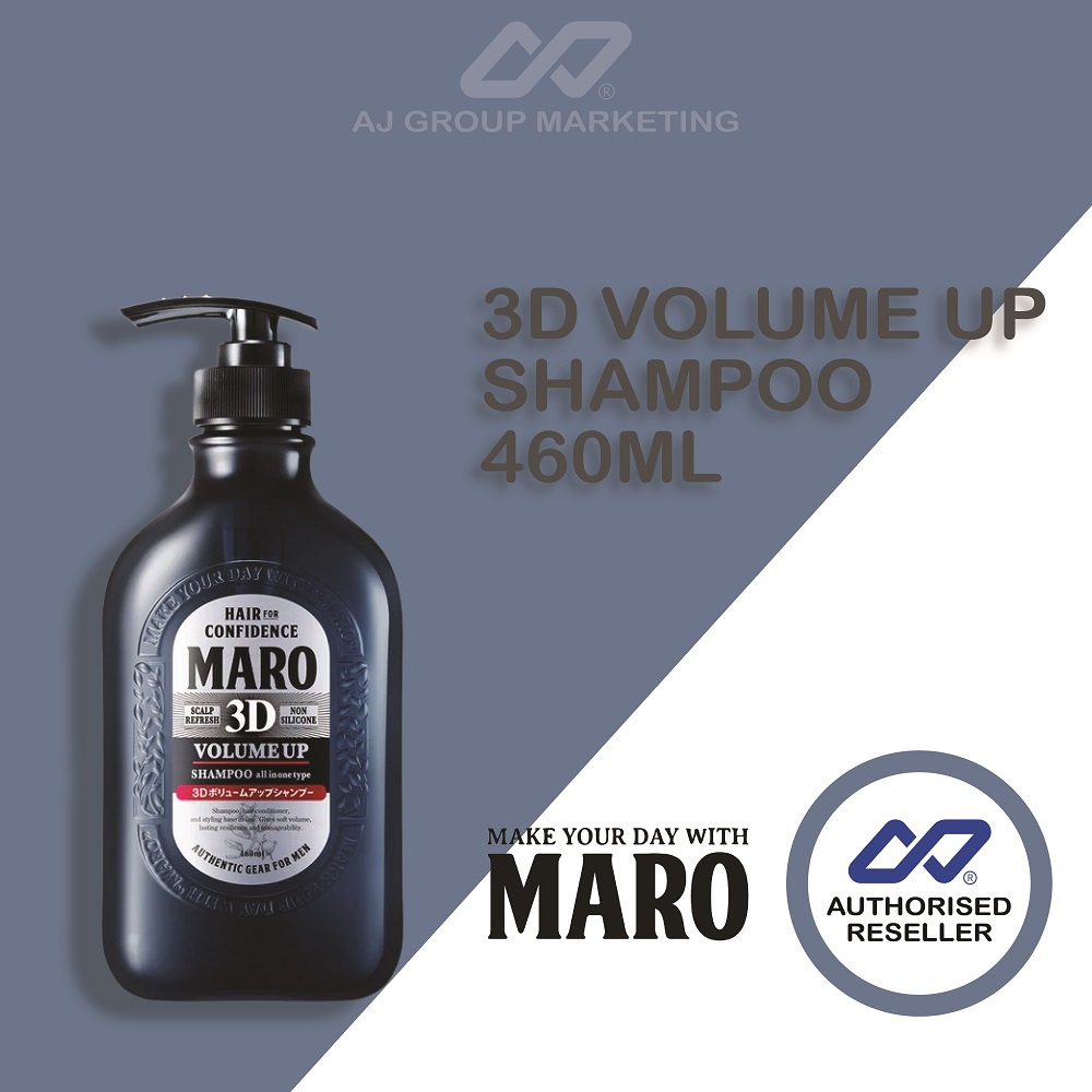 Maro 3D Volume Up Shampoo (460ml) | Shopee Malaysia