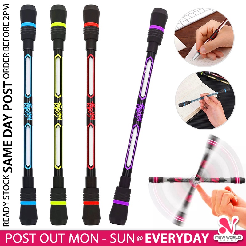𝗜𝗠𝗣𝗥𝗢𝗩𝗘 𝗖𝗢𝗡𝗖𝗘𝗡𝗧𝗥𝗔𝗧𝗜𝗢𝗡 》Finger Spinning Pen Rotating Stress Relief Pens ...