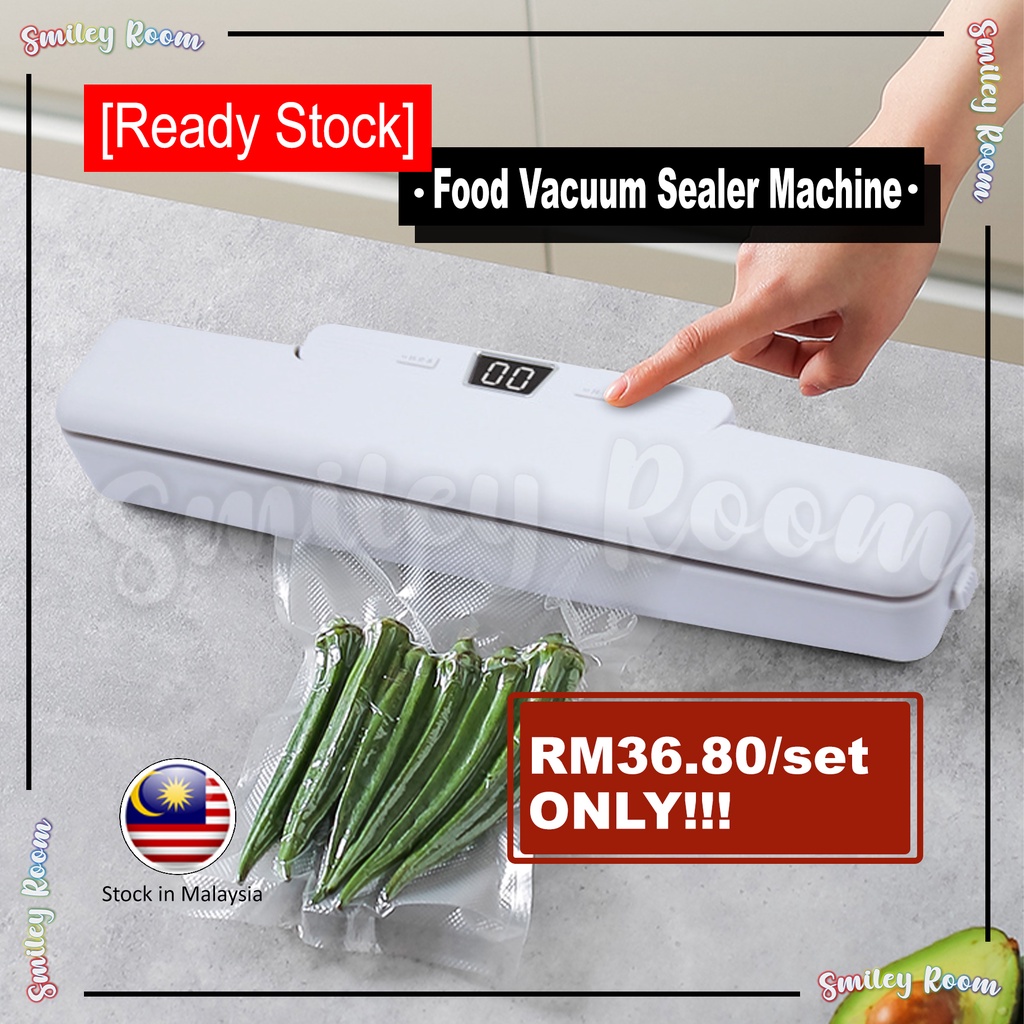 Food Vacuum Sealer Machine 真空保鲜机 Mesin Pengedap Vakum | Shopee Malaysia