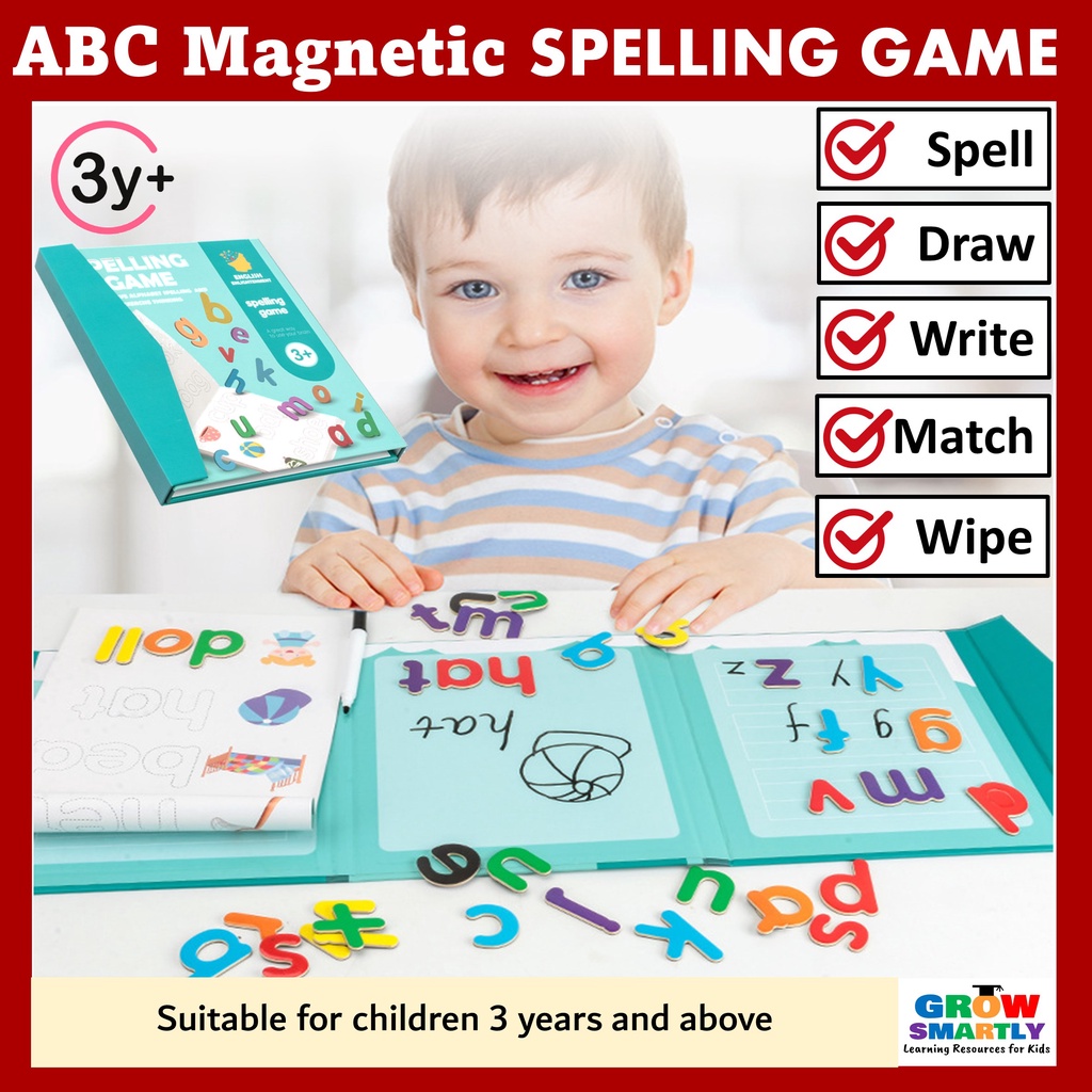 Alphabet ABC Magnetic Spelling Games for kids ABC Magnetic for kid ...