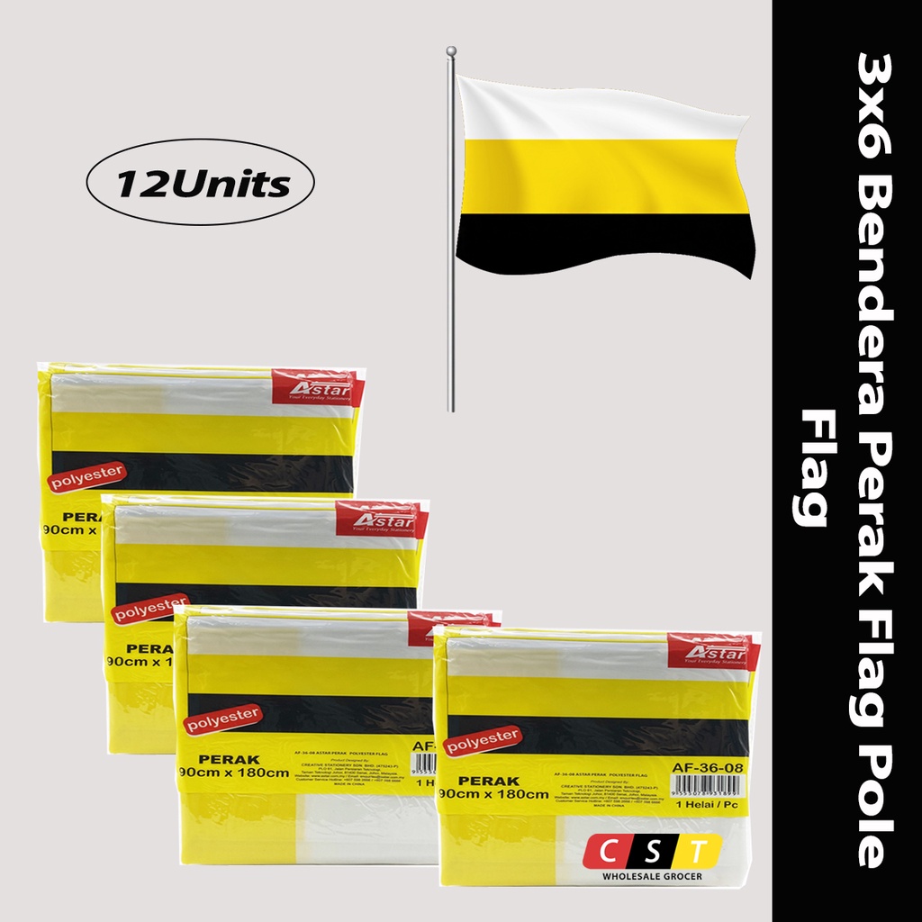 3x6 Bendera Perak Flag X 12 Units | Shopee Malaysia