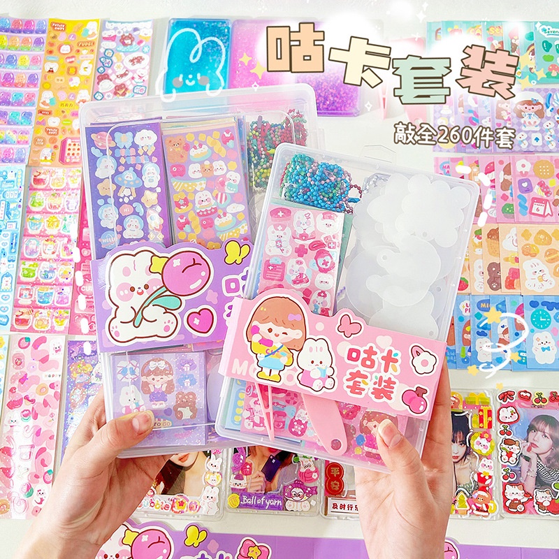 Kids Goo Card Sticker Set Murah Goo Chuck Goo Plate Gooka Full Set ...