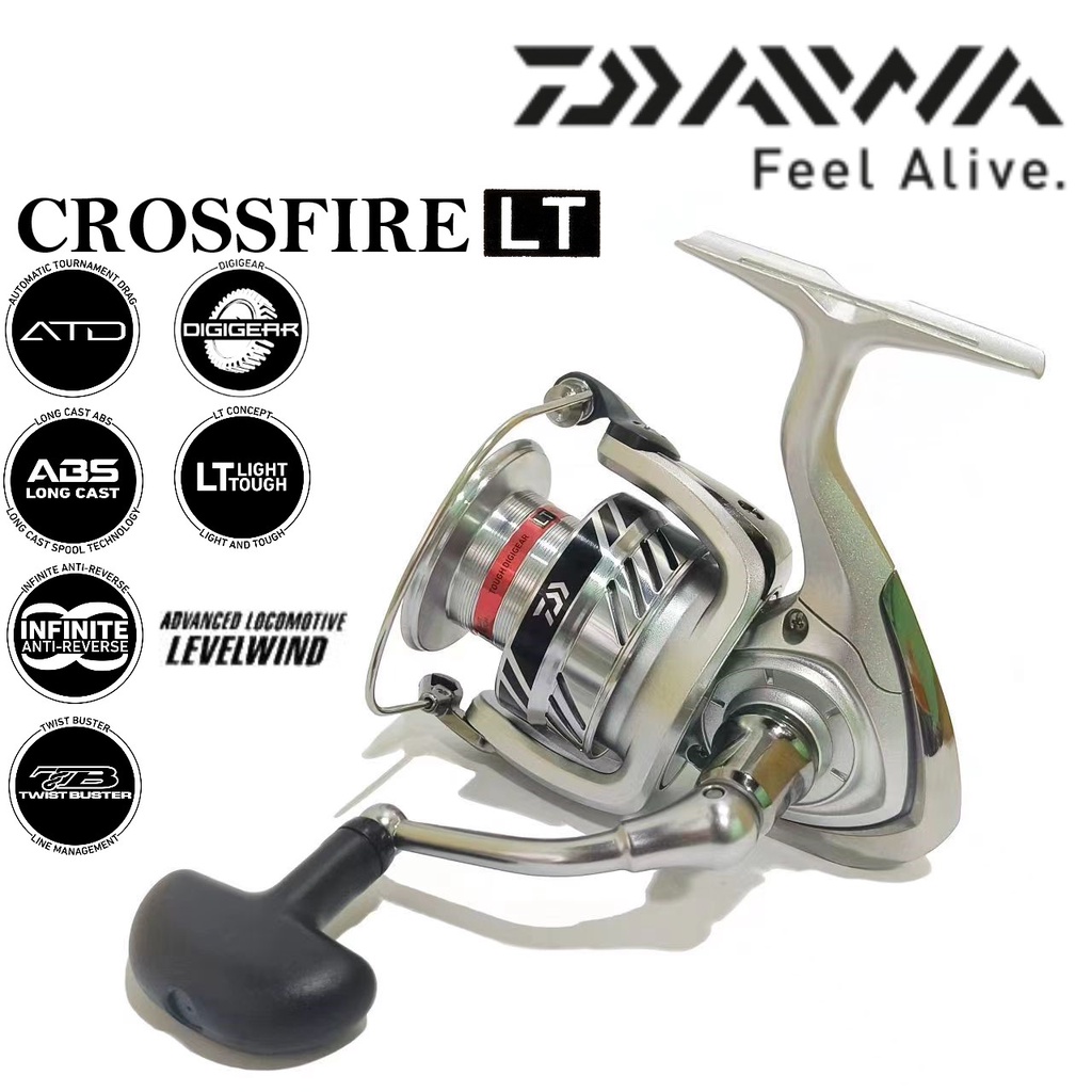 DAIWA 20' CROSSFIRE LT SPINNING FISHING REEL | Shopee Malaysia