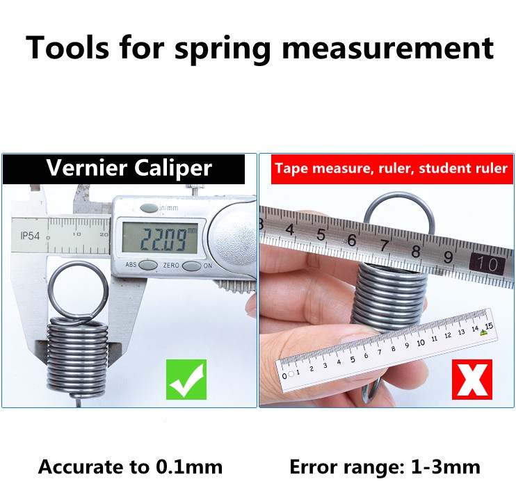 【WDY】Springs d1.5*OD14mm 15mm 16mm length 15mm-150mm SUS304 stainless ...
