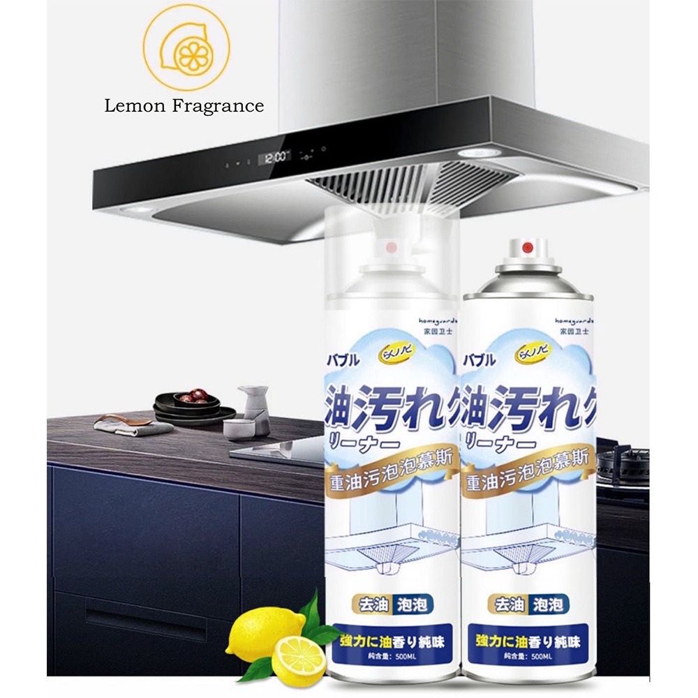 Magic Degreaser Cleaner Spray Kitchen Oil Stain Cleaner Pollution foam ...