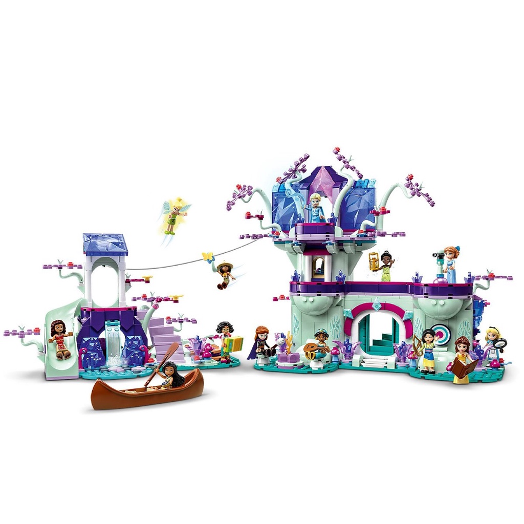 LEGO 43215 Disney The Enchanted Treehouse Building Toy Set (1016 Pieces ...
