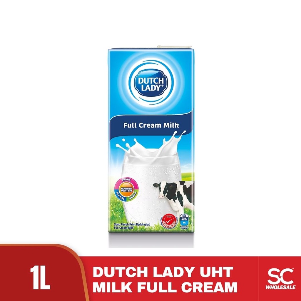 Dutch Lady UHT Full Cream Milk 1L | Shopee Malaysia