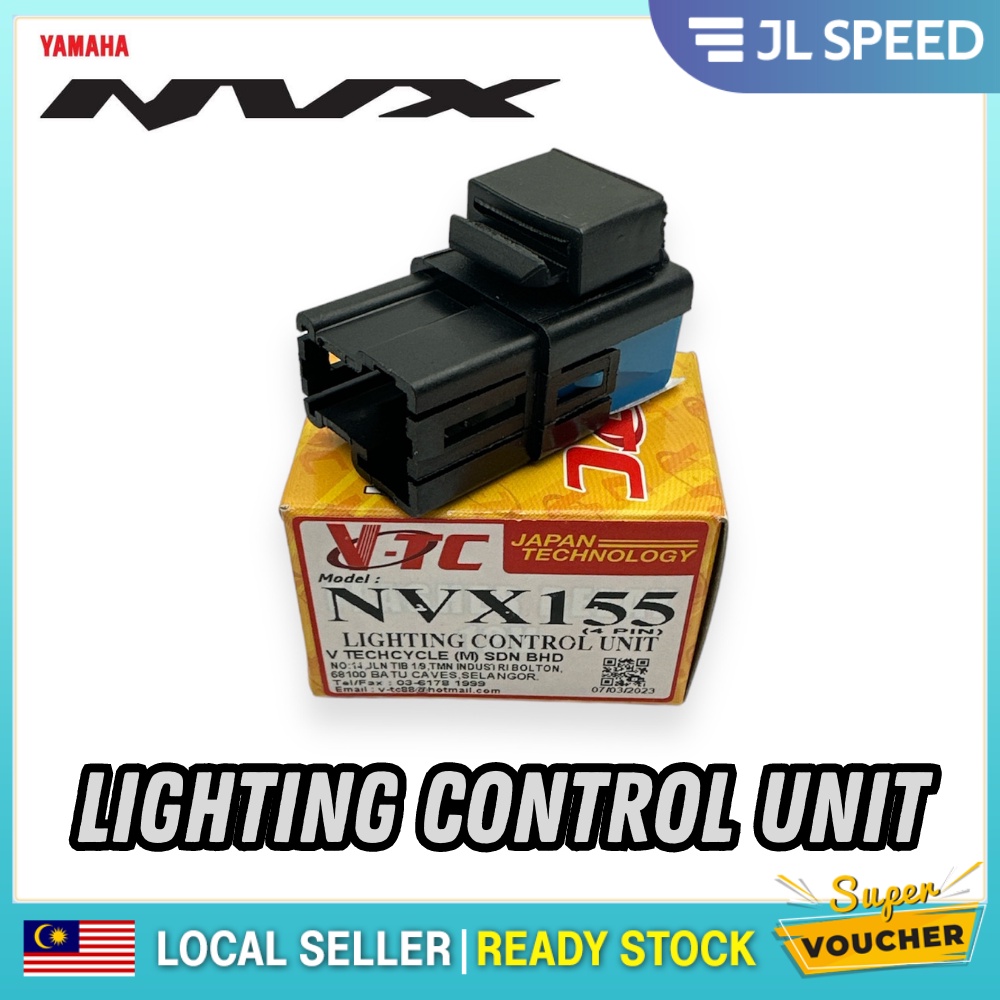 YAMAHA NVX 155 / NVX155 LIGHTING CONTROL UNIT ASSY RELAY LIGHTING ...