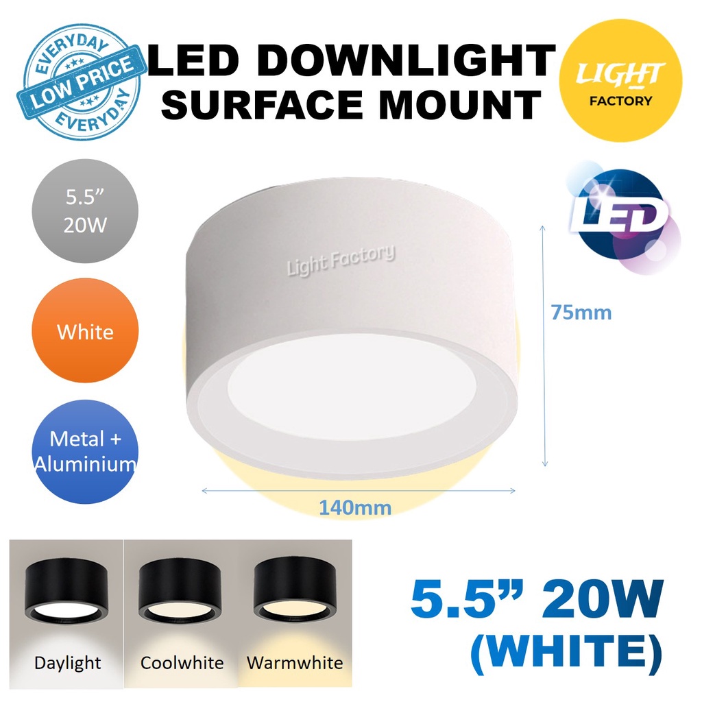 LED Surface Mounted Downlight 12W 20W 28W LED Panel Downlight Small ...