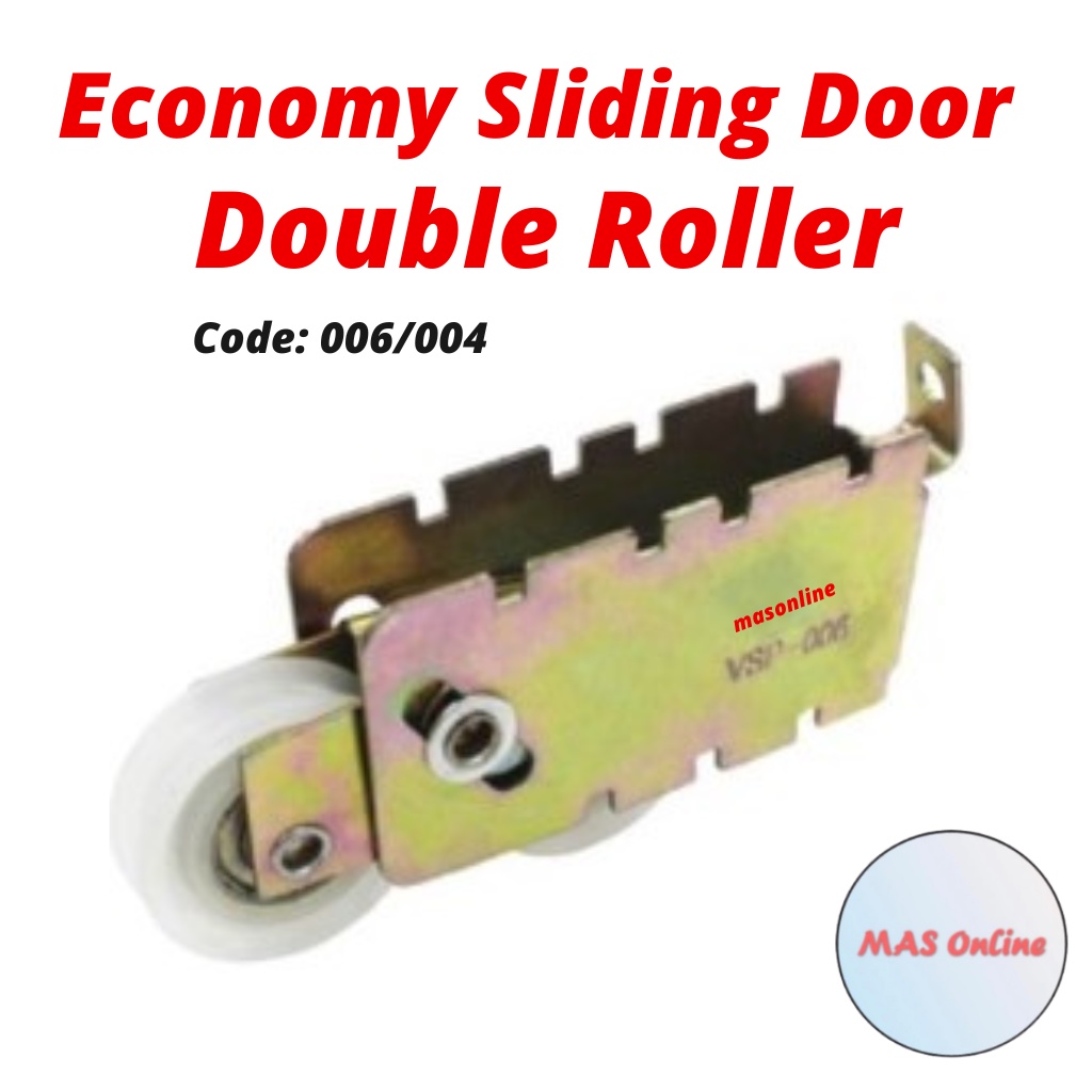 006/004 Sliding Door Heavy Duty Double Roller Economy 25mm VSP [FREE ...