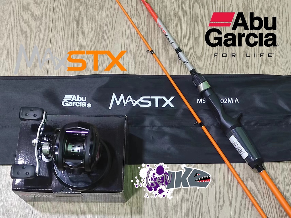 ABU GARCIA GEN IKE (SP & BC) / GEN IKE&MAX STX (BC) SET ( ROD & REEL ) | Shopee Malaysia