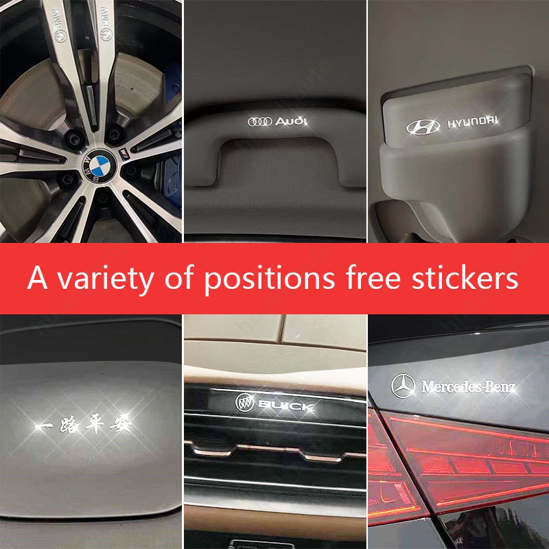 Proton Car Logo 3D Exterior Metal Sticker Car Interior Decorative ...