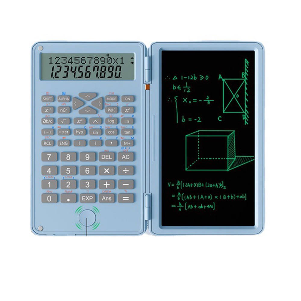 Scientific Calculator with Writing Pad 6 Inch LCD Screen Foldable ...