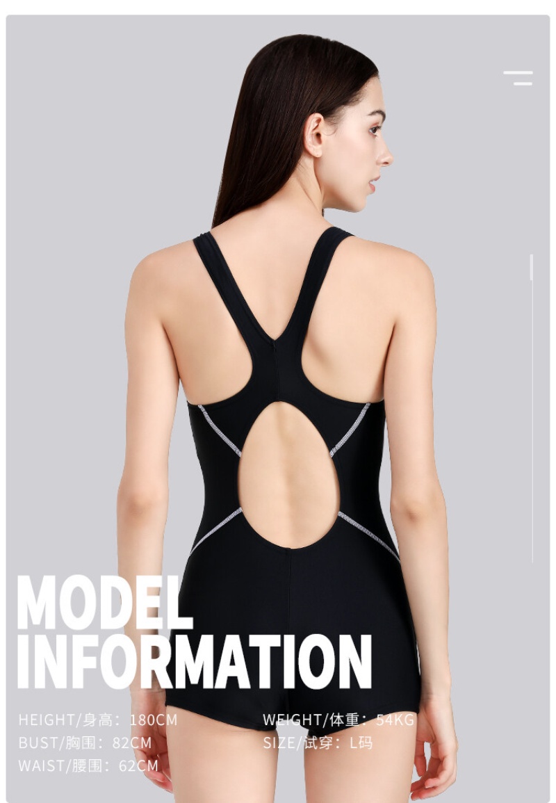 Yingfa Women's One-Piece Bathing Suit with X-Back and Removable Breast ...