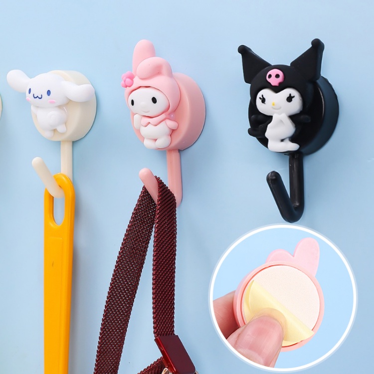 1pc Self Adhesive Door Back Hooks Funny Cat Tail Wall Hooks Bedroom Bathroom Kitchen Organizers ...