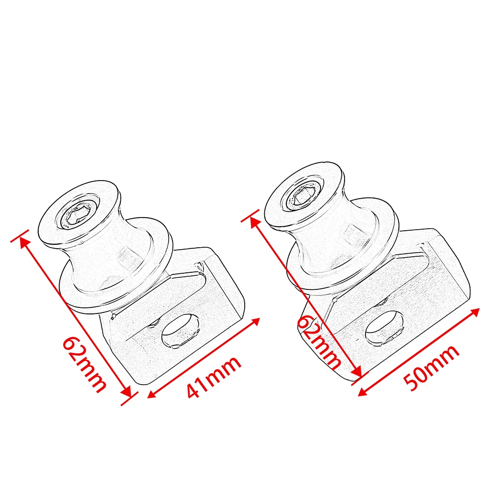 CB650R Accessories Chain Adjustment Frame Swingarm Spools Slider For ...