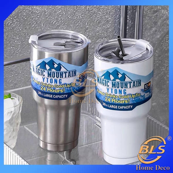 900ml Rocky Mountain Tumbler Stainless Steel Thermos Bottle Magic ...