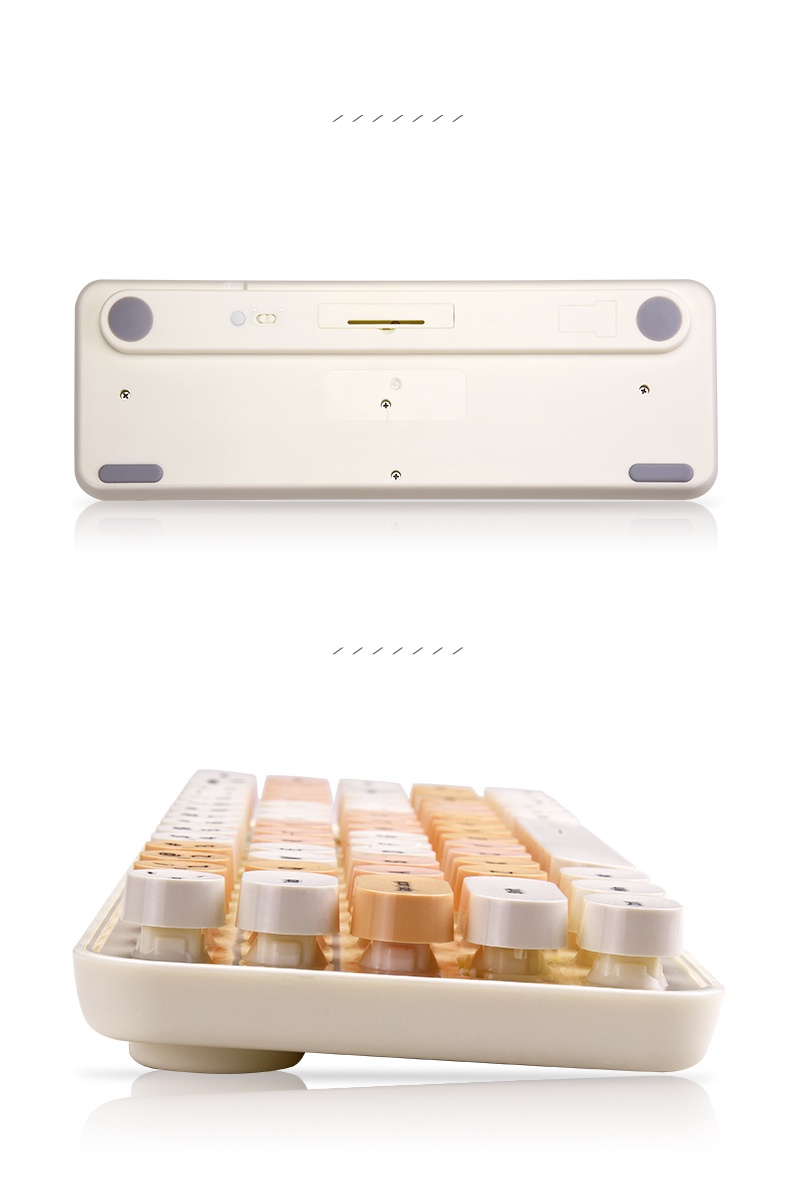 MOFII I Bean Wireless Keyboard Mouse Combo Set Office Table Laptop PC ...