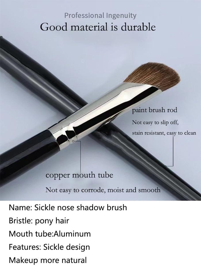 NEW Nose Shading Brush Nose Contour Eyeshadow Makeup Brushes Pony Hair ...